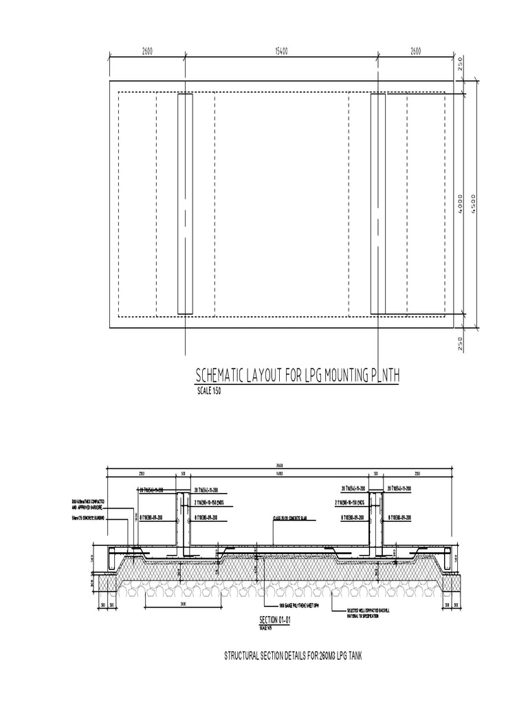 Structural Design For LPG Tank Saddle PDF | PDF