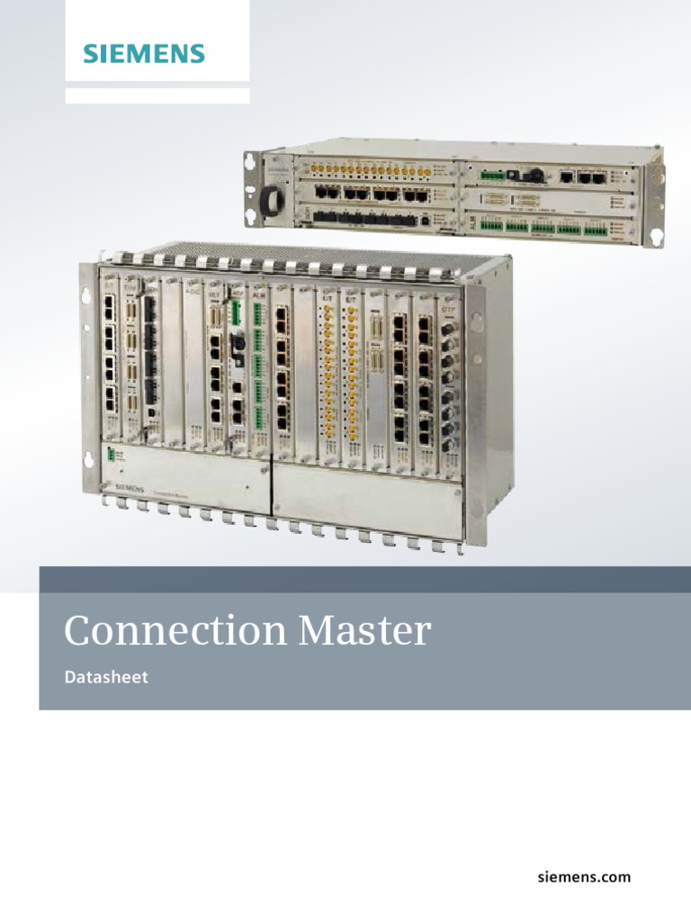 Connection - Master - Technical Data - EN | PDF | Power Supply ...