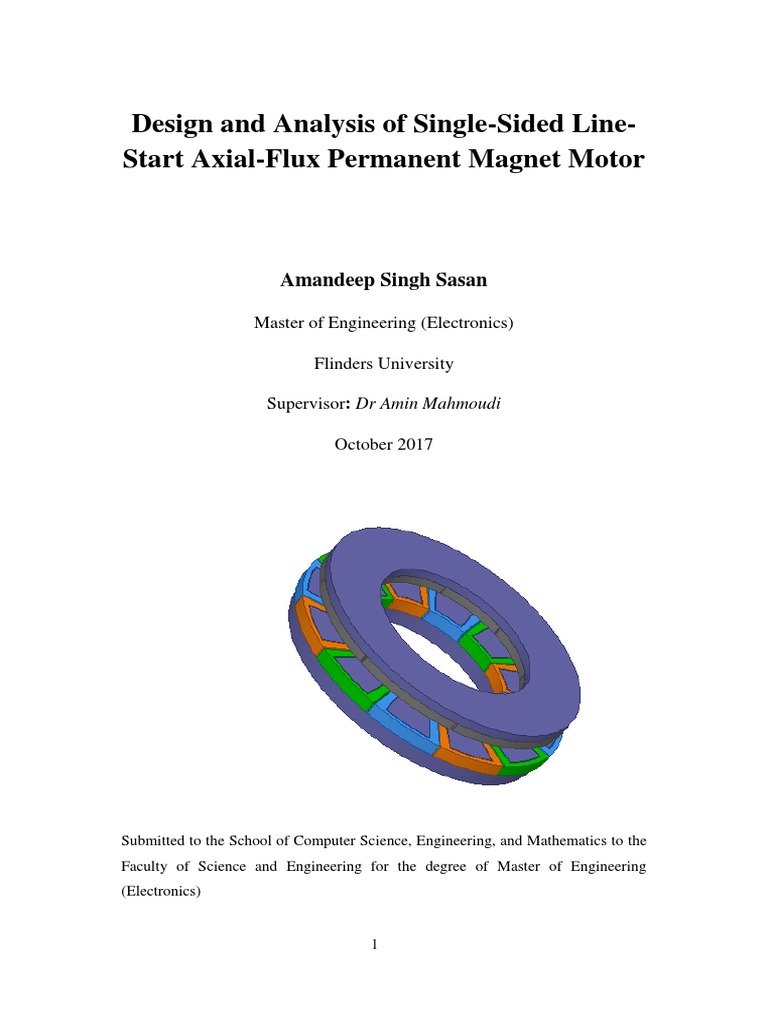 Motor Design PDF | PDF | Electric Motor | Electromagnetic Induction