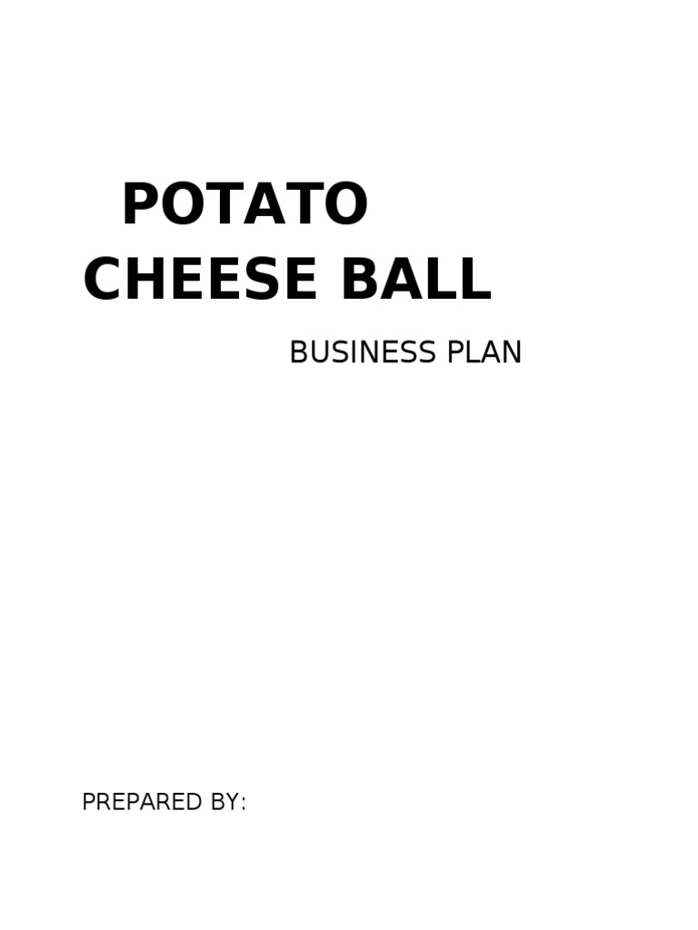 Potato Cheese Ball | PDF | Potato | Dietary Fiber