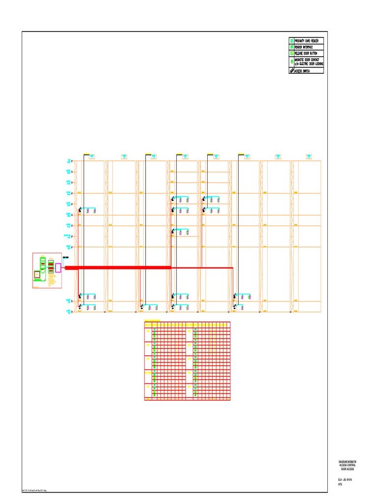 10.diagram Skematik Access Control Door Access Rev | Download Free PDF ...