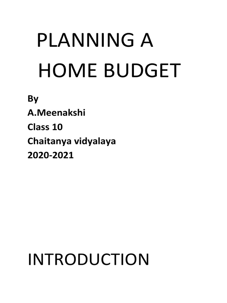 Math Final Project On Budget | PDF | Budget | Revenue