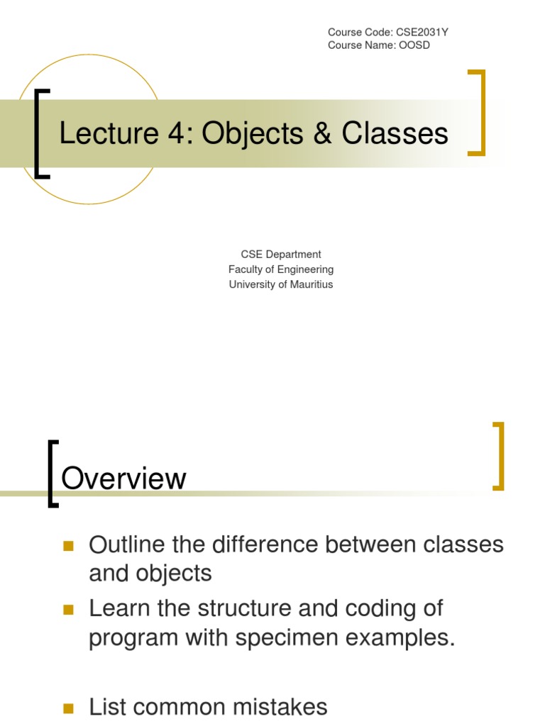 Classes - Objects | PDF | Constructor (Object Oriented Programming ... Classes - Objects | PDF | Constructor (Object Oriented Programming ...