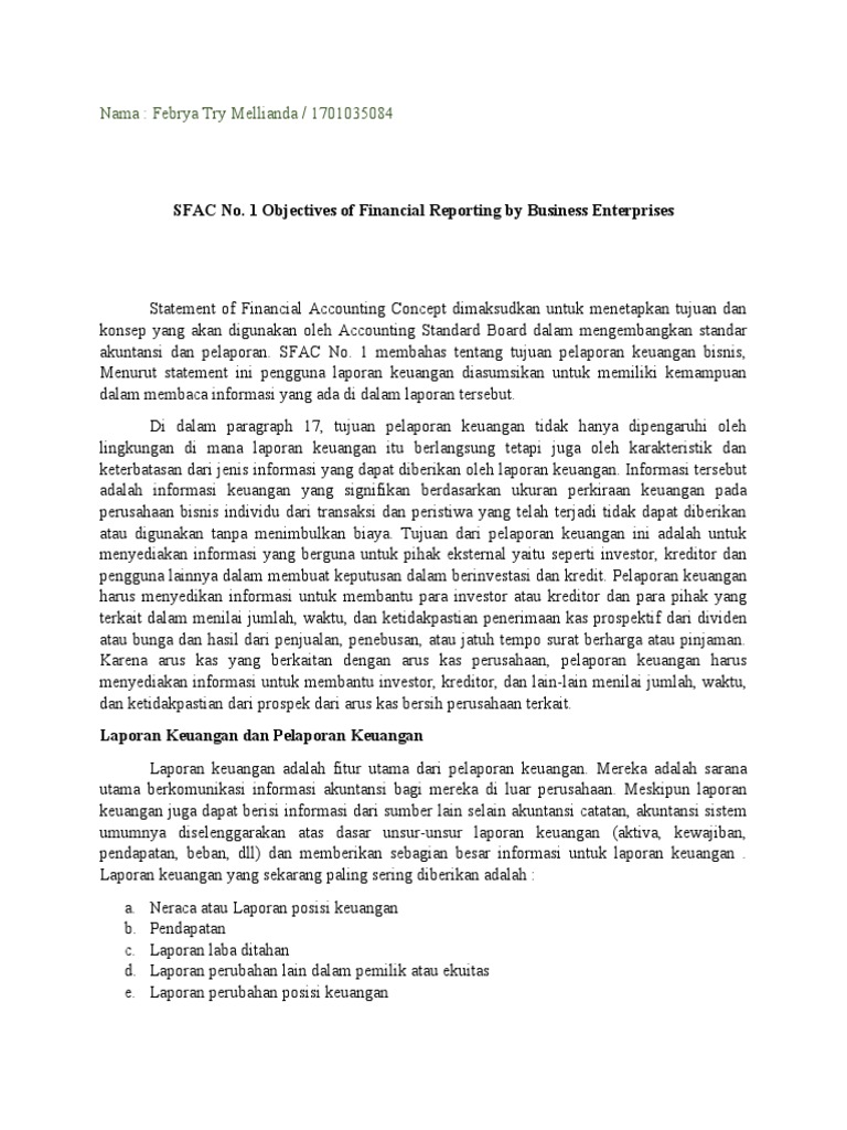 Tugas Sfac No. 1 | PDF