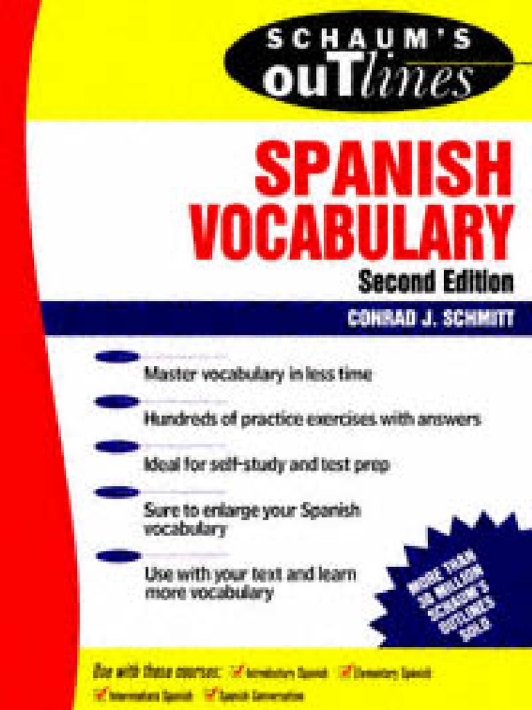 Spanish Vocabulary PDF | PDF