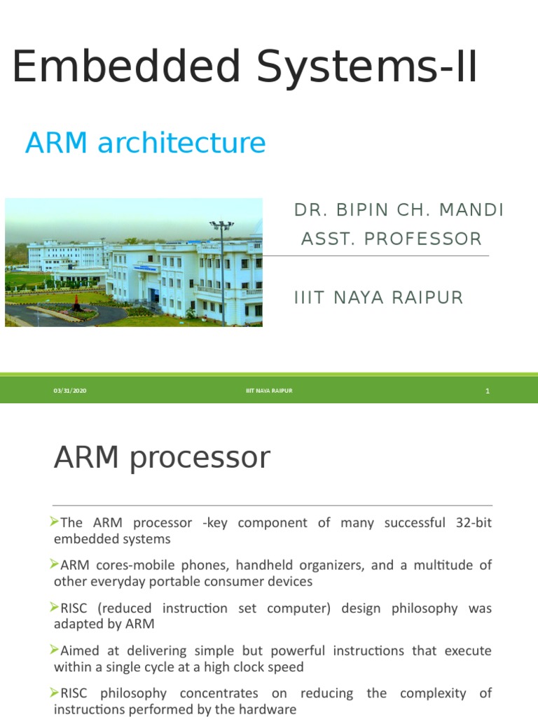 ARM Architecture | PDF | Arm Architecture | Embedded System