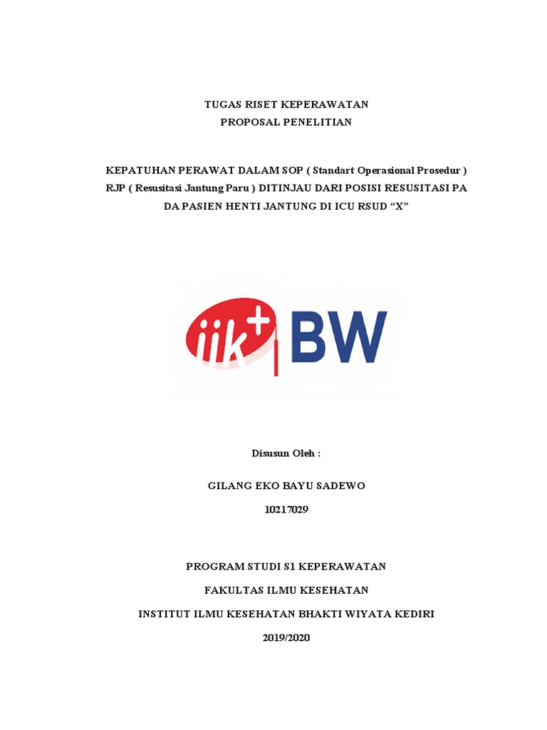 Proposal Penelitian RJP | PDF