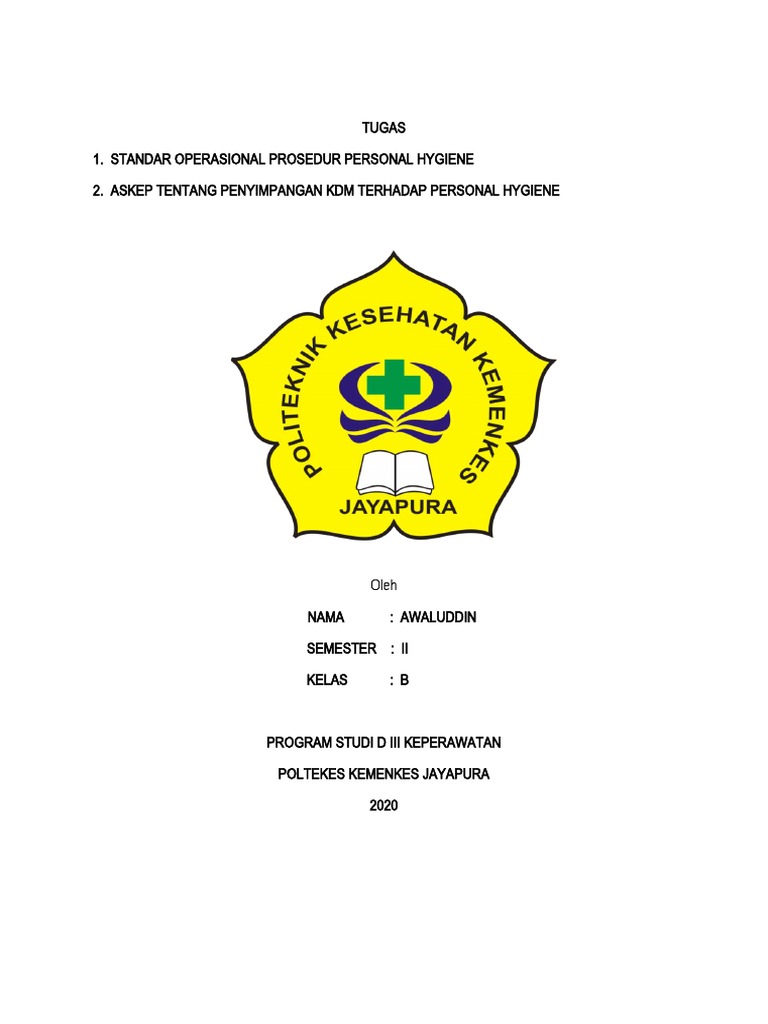 Sop Personal Hygiene | PDF
