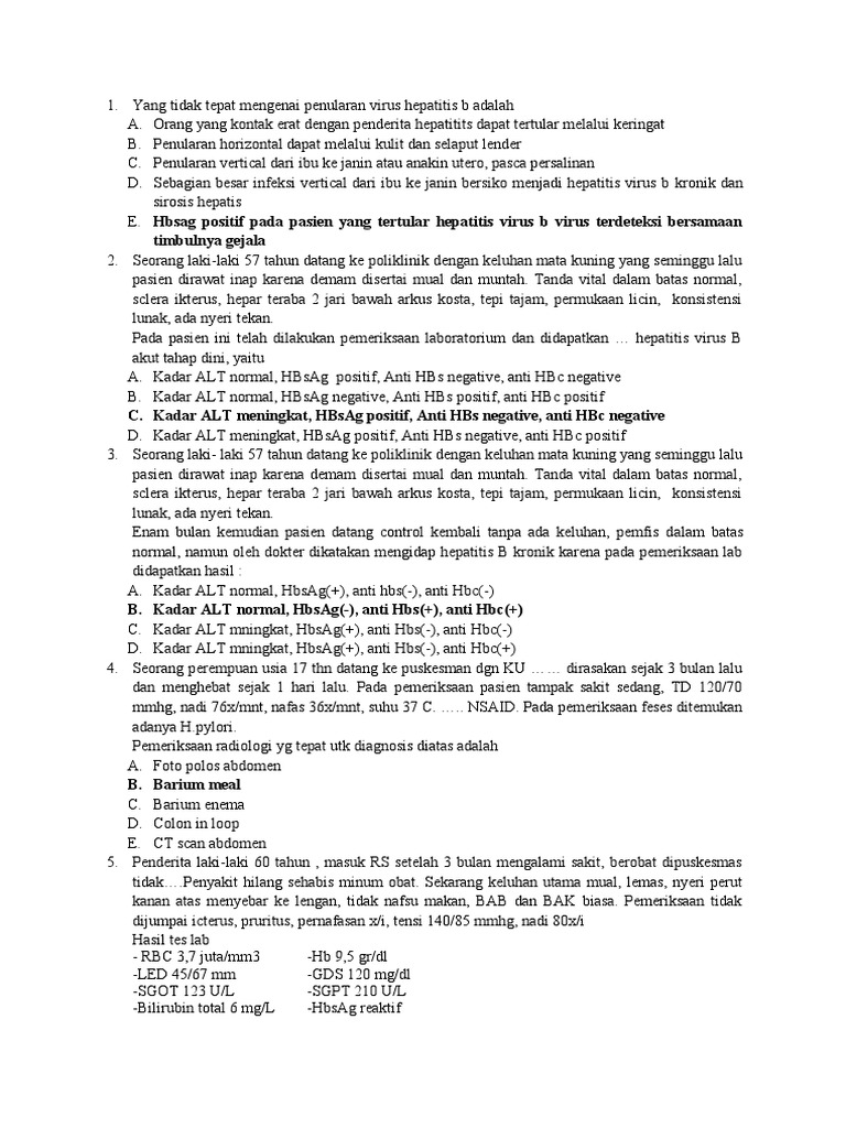 Soal Blok Geh | PDF | Pengembangan Diri