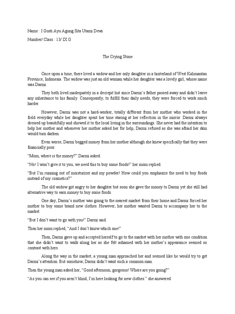 The Crying Stone | PDF