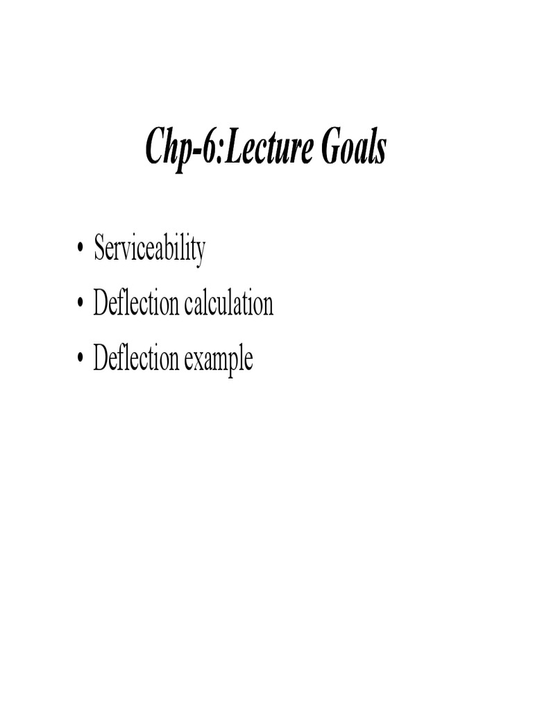 SERVICEABILITY | PDF | Beam (Structure) | Continuum Mechanics