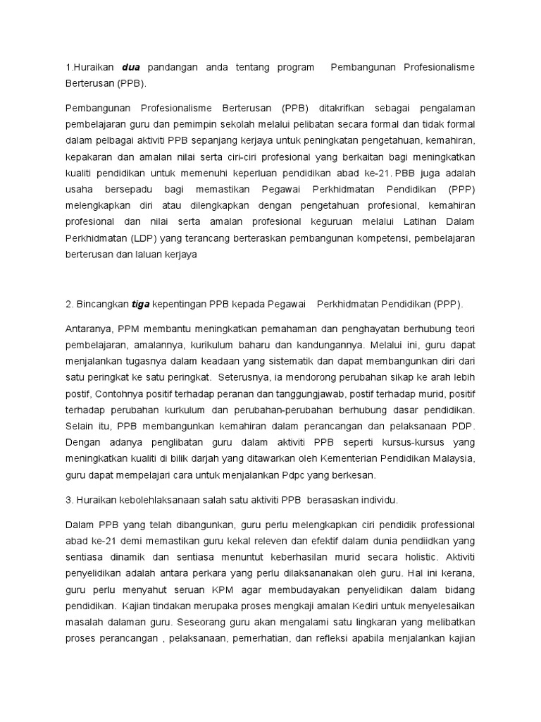 Soalan Tutorial Edup | PDF