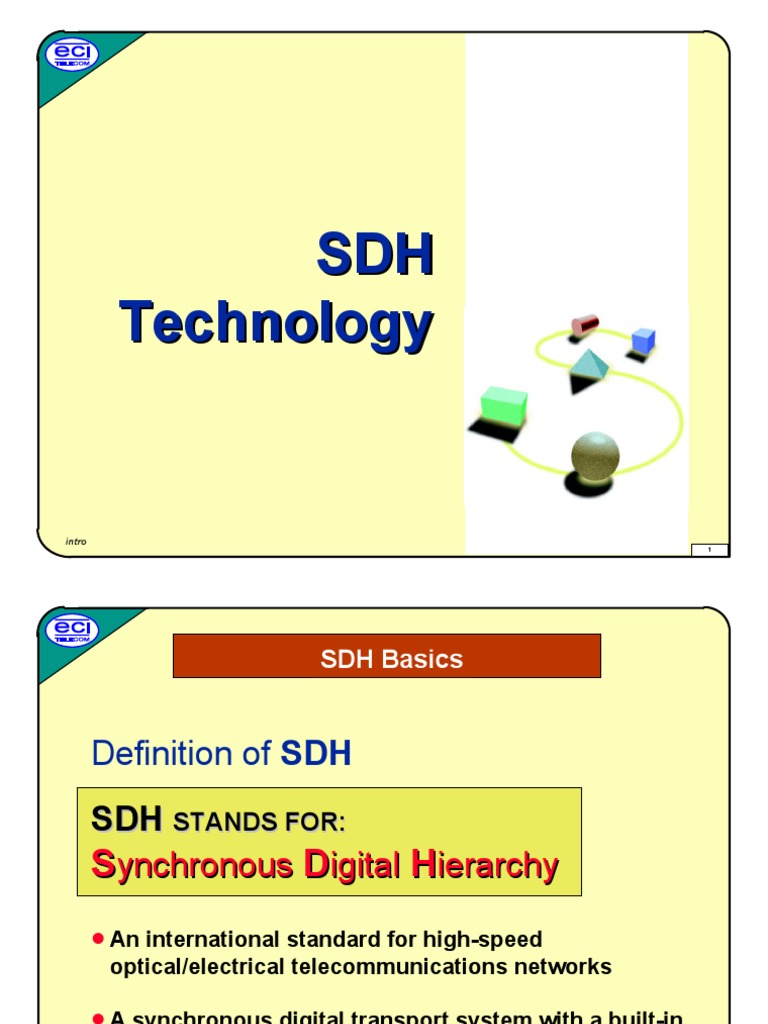 SDH+Technology+Simplified | Networks | Communications Protocols