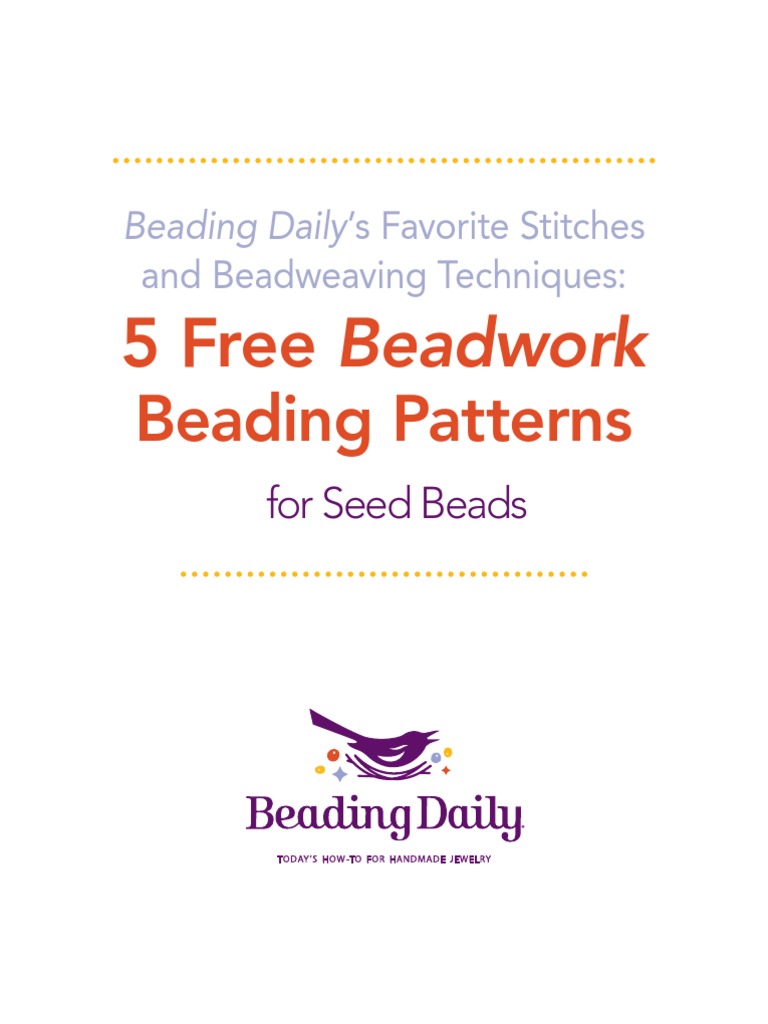 Bead Weaving Techniques | PDF | Beadwork | Bead