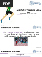 Tipos de Salidas en Atletismo | PDF | Deporte del atletismo