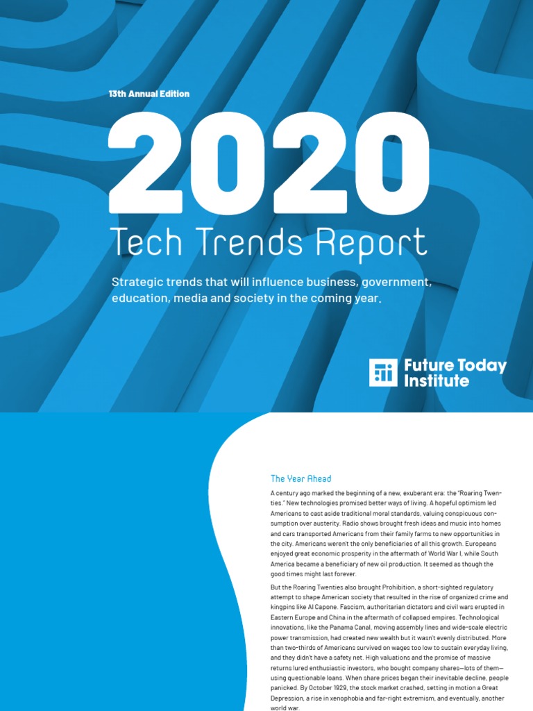 FTI Trends 2020 PDF | PDF | Artificial Intelligence | Intelligence (AI) & Semantics
