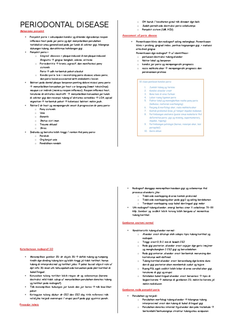 PERIO DISEASE | PDF