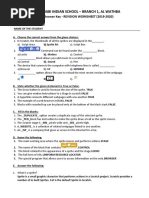 Scratch Worksheet | PDF | Scratch (Programming Language) | Computer Science
