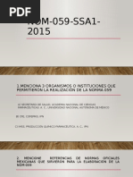 NORMA Oficial Mexicana NOM-059-SSA1-2015, Buenas Prácticas de Fabricación de Medicamentos. | PDF ...