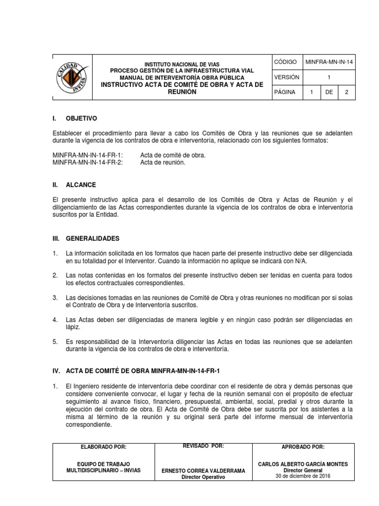 14 Acta de Comite Tecnico | PDF | Business 14 Acta de Comite Tecnico | PDF | Business
