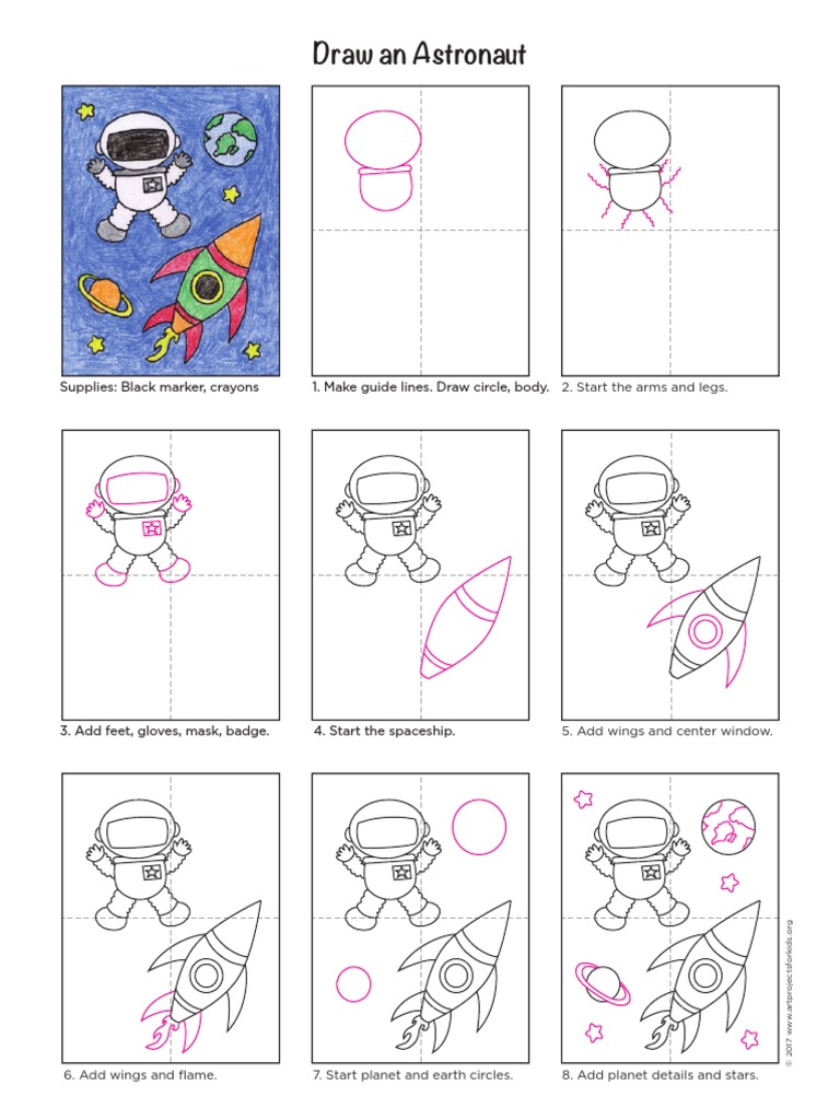 Draw An Astronaut PDF | PDF