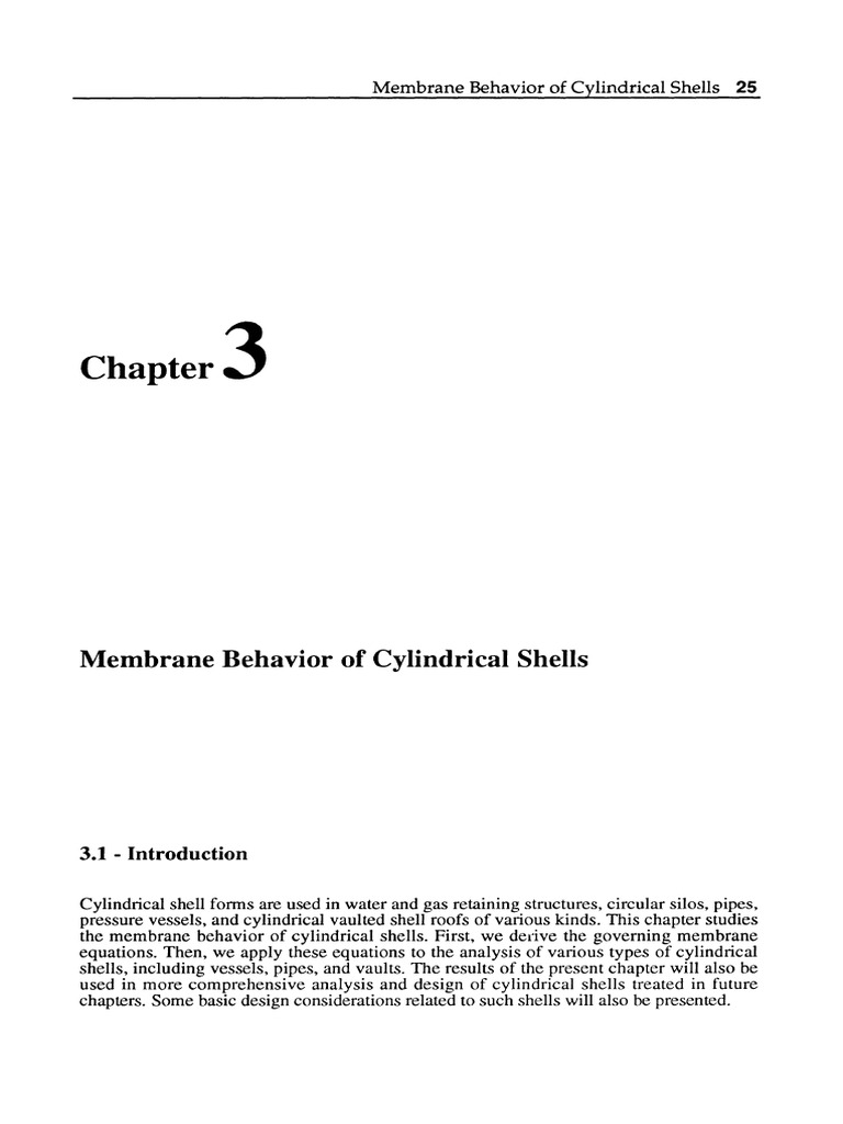 Design and Analysis of Shell Structures (3-4-5) PDF | PDF | Beam ...