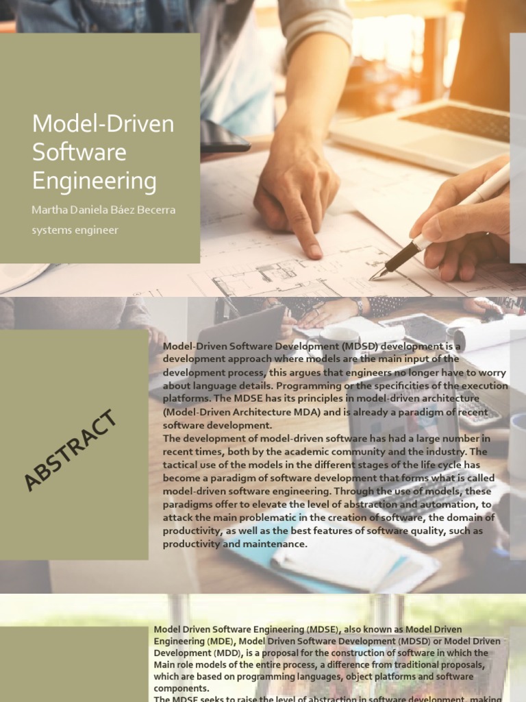 Model-Driven Software Engineering | PDF | Software Development ...