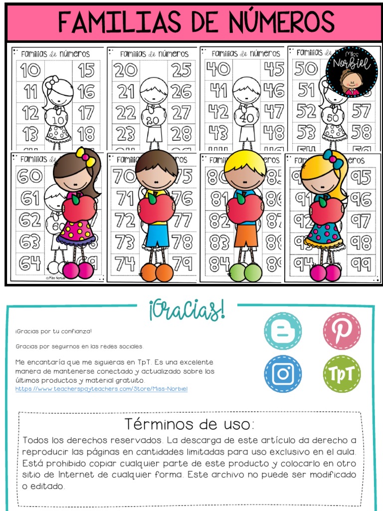 Familia de Numeros PDF | PDF | Science | Ciencia y Tecnología