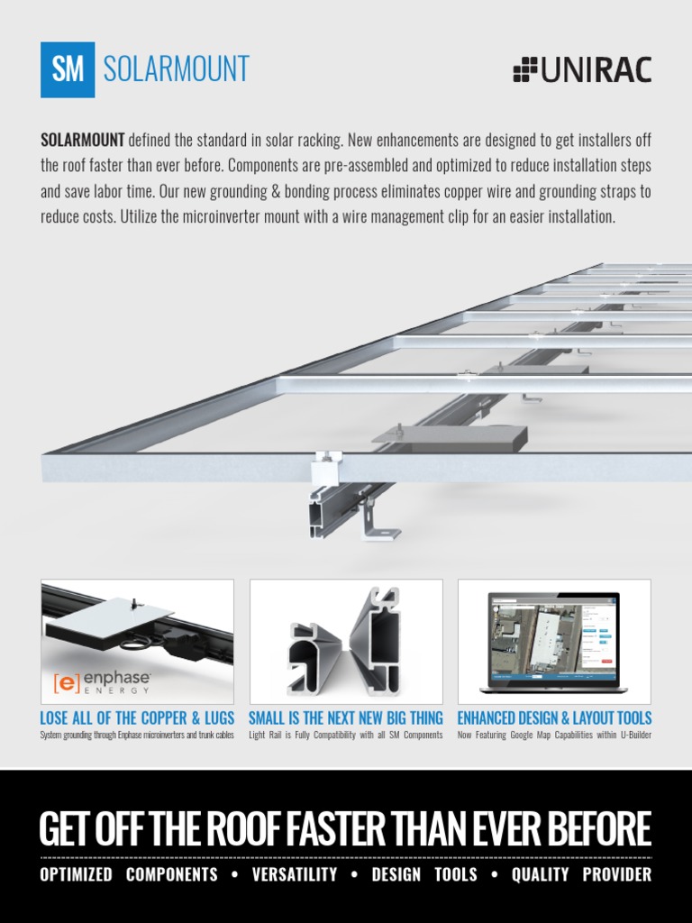 DATASHEET UniRAC | PDF | Computing | Energy And Resource