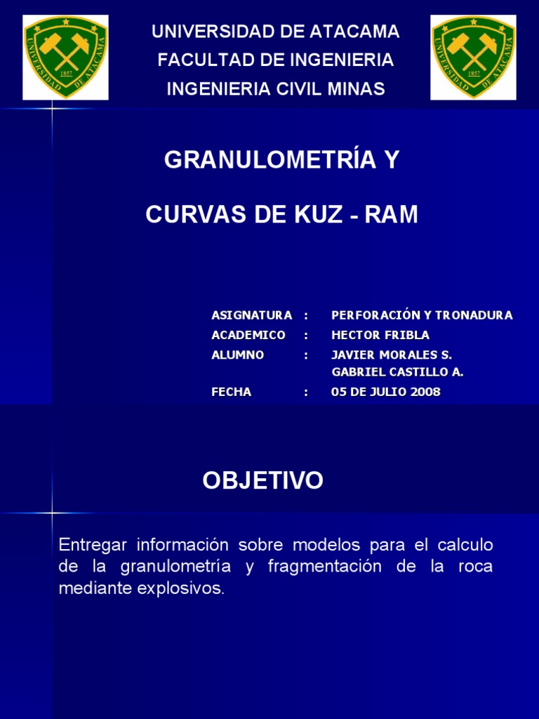 Modelos de Fragmentación Kuz-Ram y TCM | PDF | Ciencias fisicas | Naturaleza