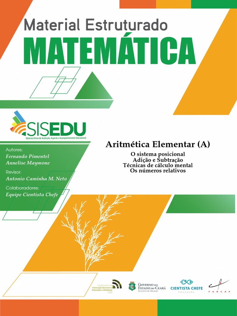 Fundamentos da Aritmética Elementar | PDF | Aritmética | Número real