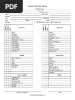 Replacement Parts Order Form | PDF