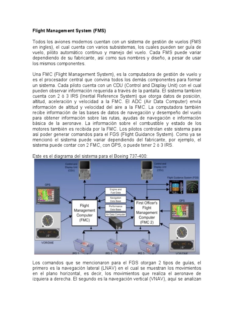 Flight Management System | PDF | Avión | Pista