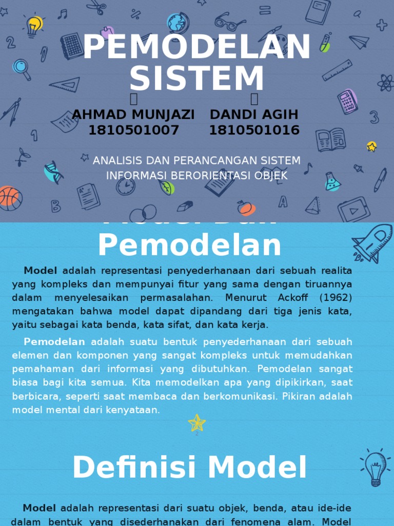 APSI Pemodelan Sistem | PDF | Komputer