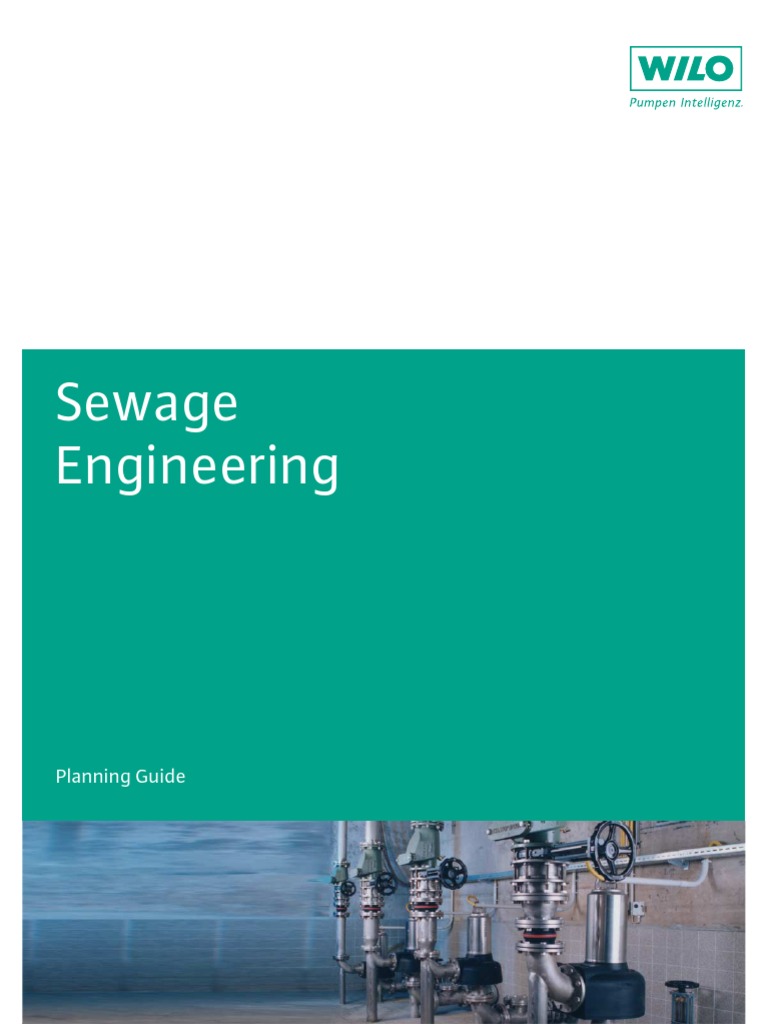 Planning Handbook Sewage Engineering | PDF | Corrosion | Sanitary Sewer