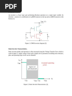 Tri State Inverter | PDF | Logic Gate | Mosfet