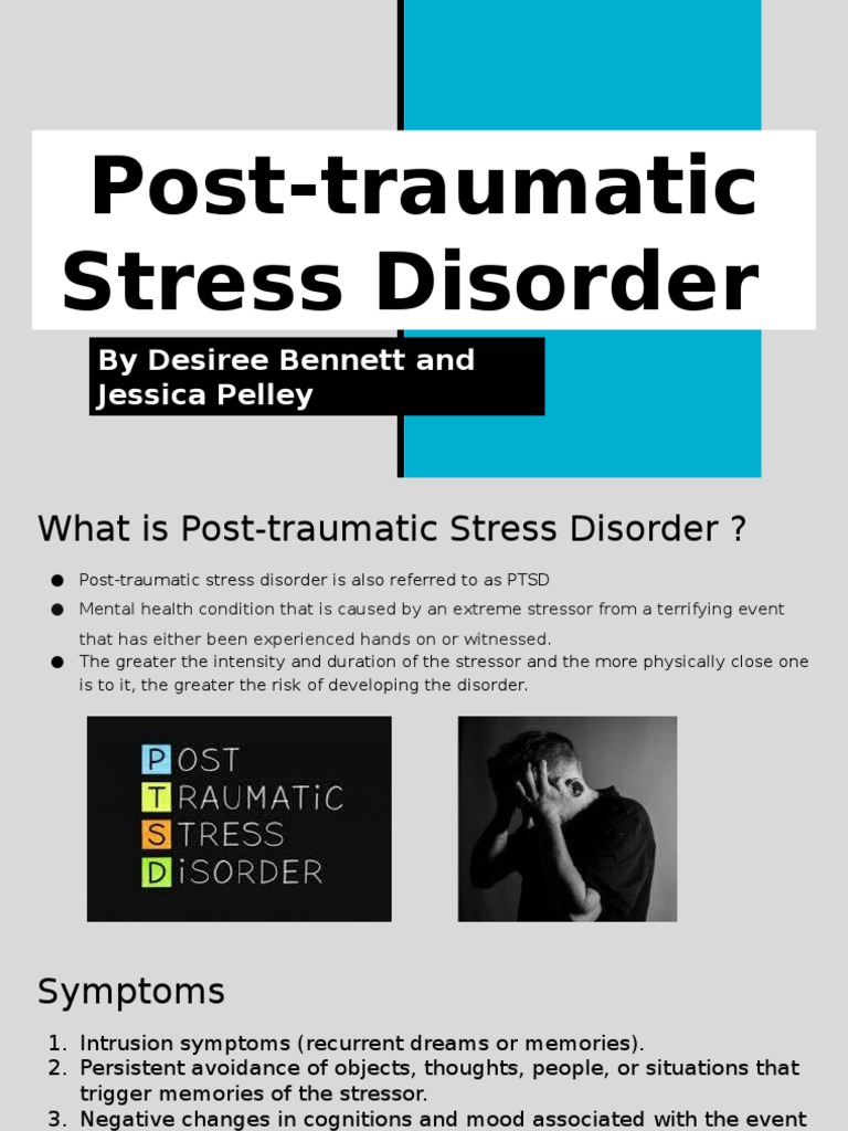 Post Traumatic Stress Disorder Powerpoint | PDF | Posttraumatic Stress ...