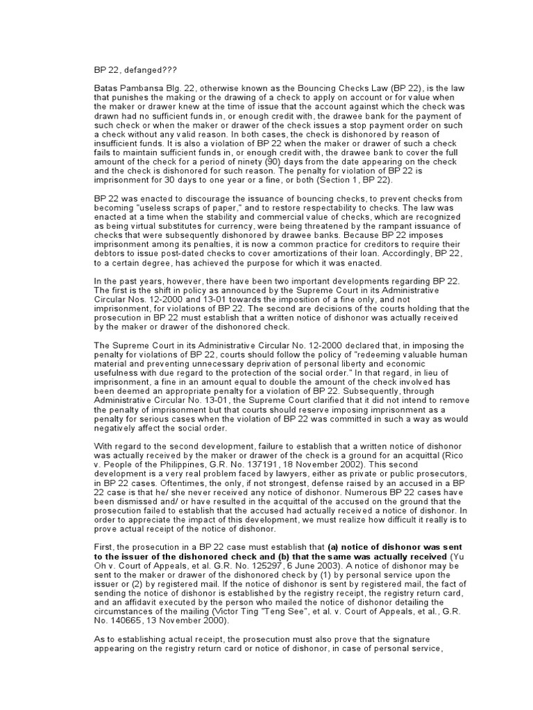 Bp 22 Defanged Pdf Cheque Government Information