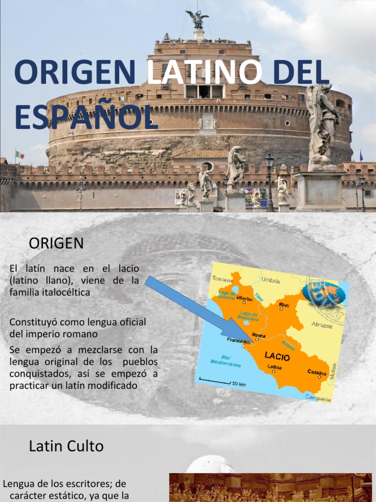 Origen Latino Del Español | PDF | latín | Idiomas