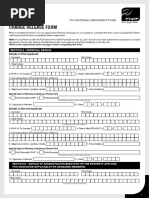 TLTB Individual Lease Application Form | PDF | Identity Document ...