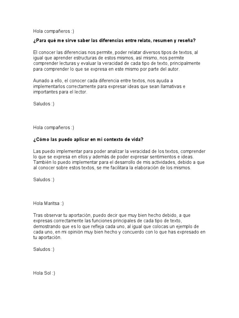Hola Compañeros | PDF
