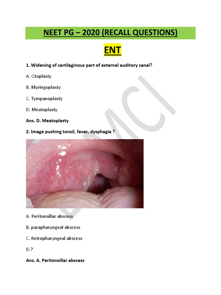 Neet 2020 Recall Questions With Answer Key PDF | PDF | Thyroid | Anemia