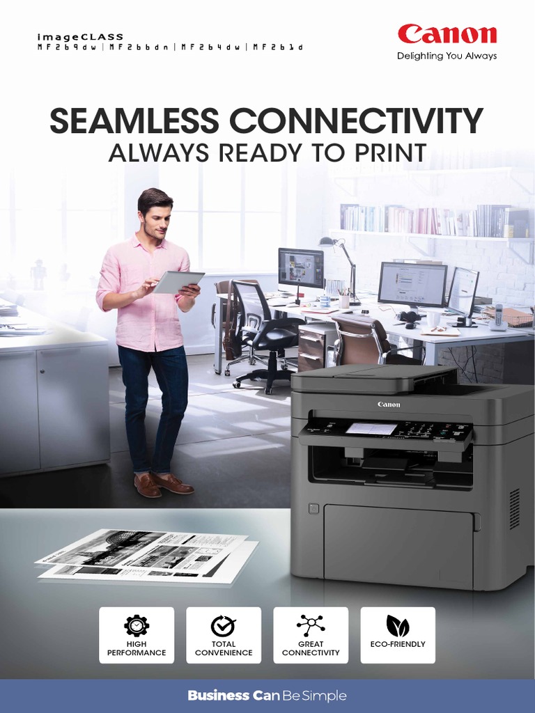 Canon imageCLASS MF260 Series Brochure - FA - LR - Single Pages | PDF ...