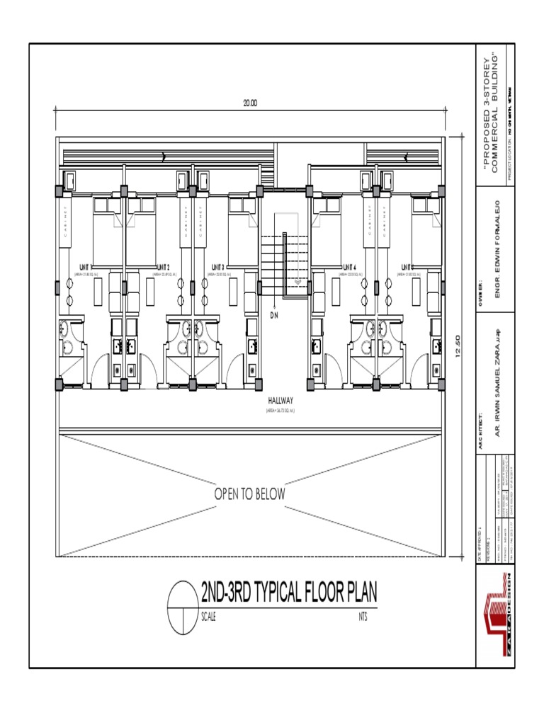 Proposed 3rd Floor Plan Design | PDF