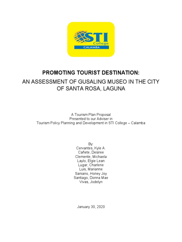 Promoting Gusaling Museo in Santa Rosa | PDF | Museum | Tourism