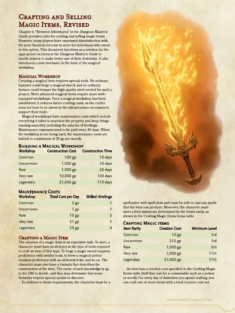 Crear y Vender Objetos Mágicos PDF | PDF