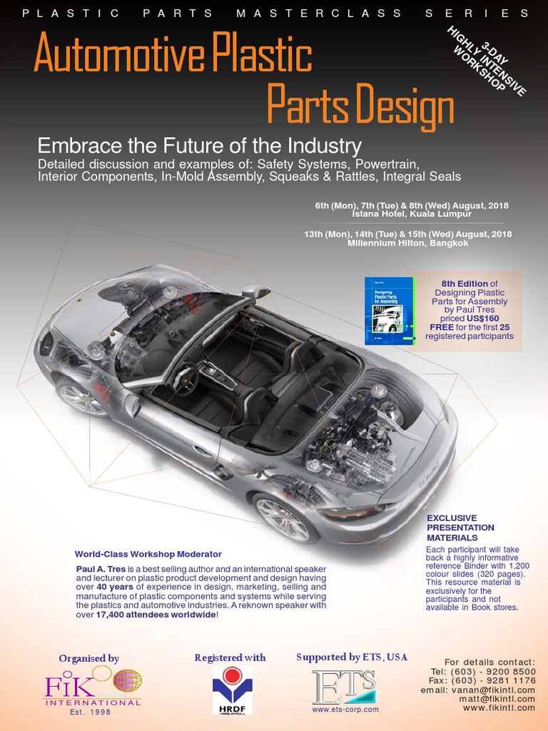 AutomotivePlasticPart Design PDF | PDF | Young's Modulus | Applied And ...