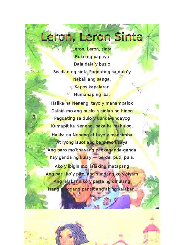 Mga Awitin Sa Misang Pilipino