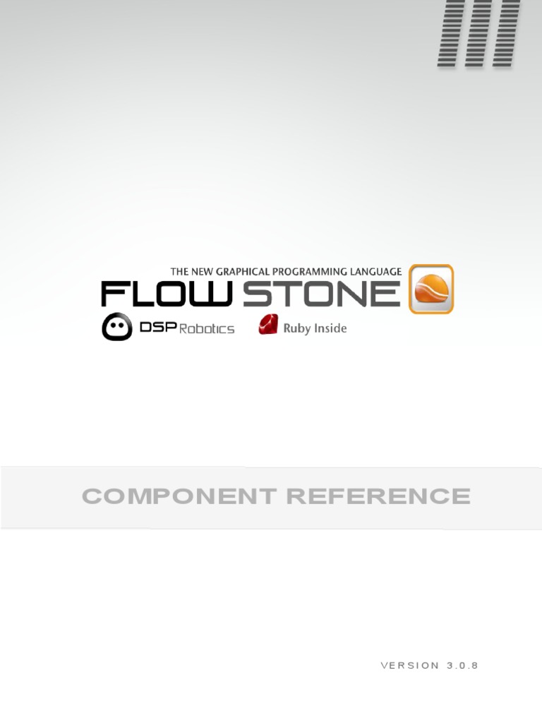 Flowstone Component Reference | PDF | Digital Technology | Computing