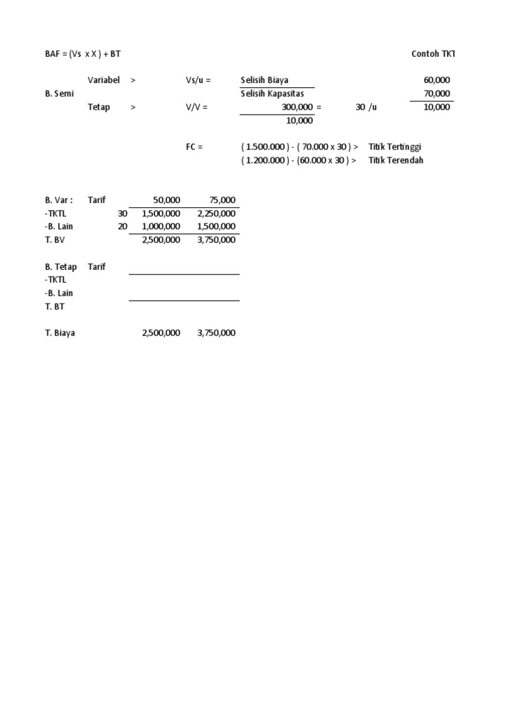 Contoh Soal Baf Dan Bop | PDF | Teknologi & Rekayasa
